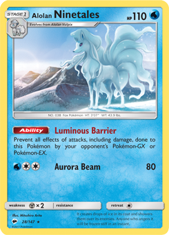 Alolan Ninetales -- Burning Shadows Pokemon Card Review ...