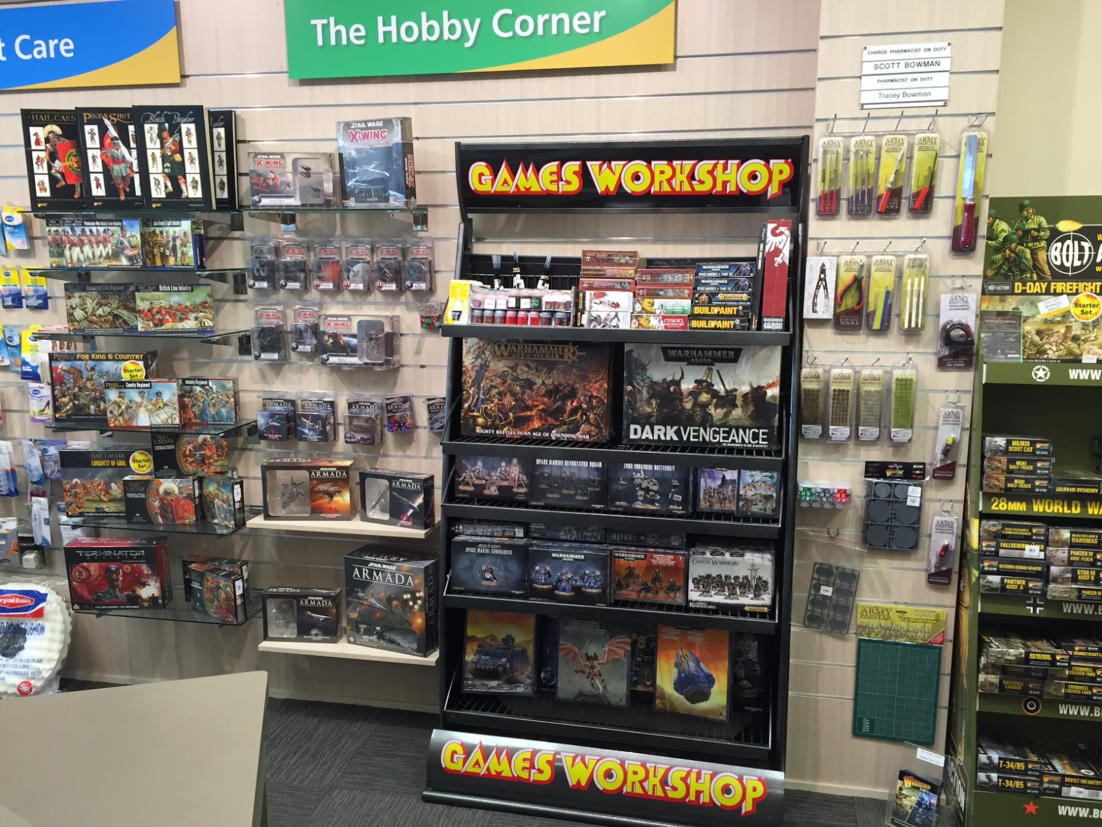 Scott's War-gaming: GAMES WORKSHOP in stock! The Hobby Corner Continues ...