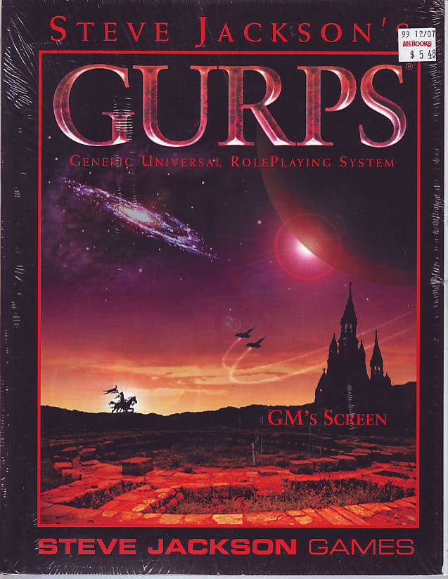 Quag Keep: GURPS - GM Screen