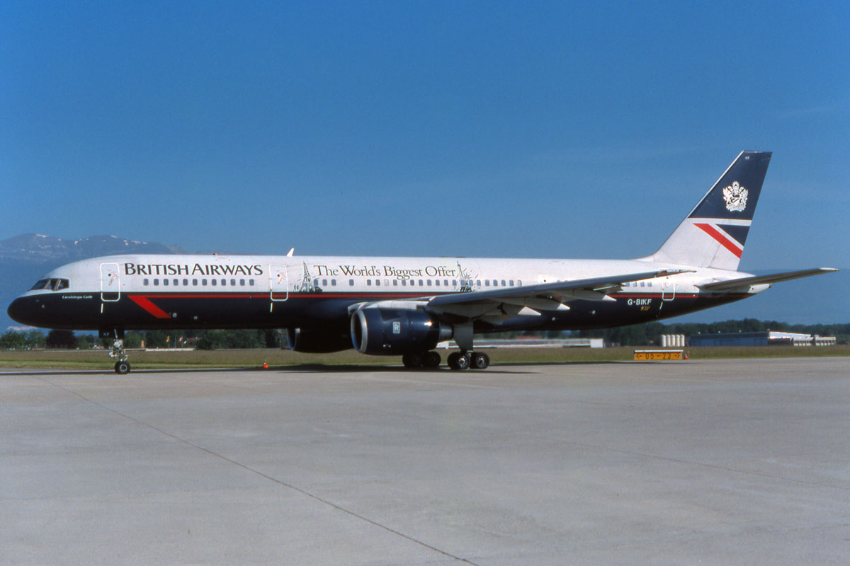 PlaneSpotters Slide-Collections: British Airways B752 G-BIKF