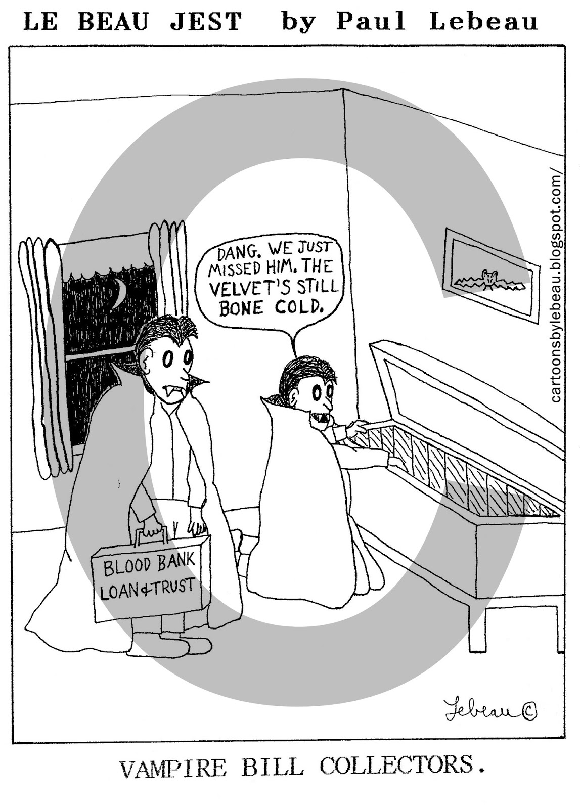 Cartoons by Lebeau: 2013