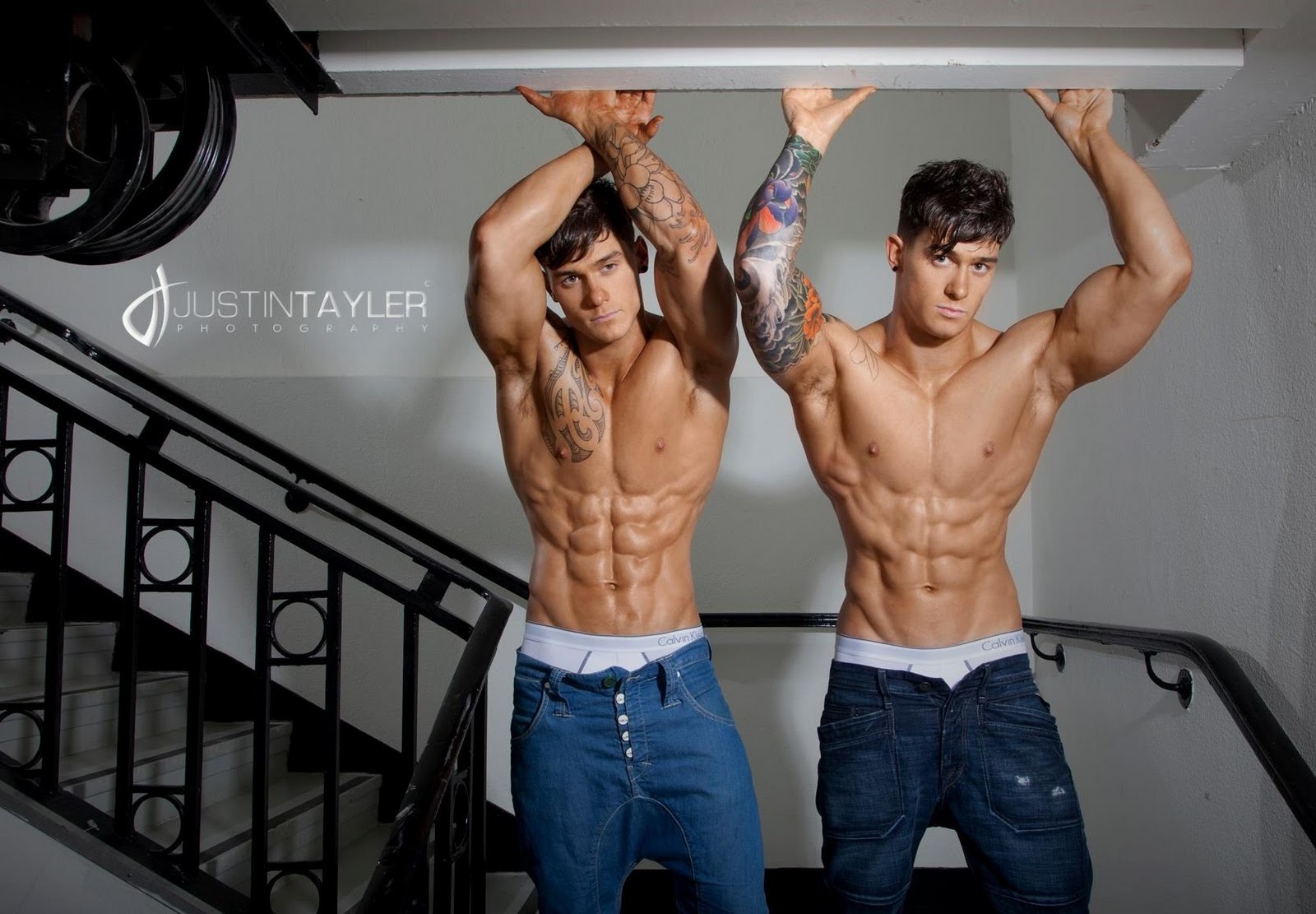 Gorgeous Male Models and Actors: Owen and Lewis Harrison (The Harrison Twins)