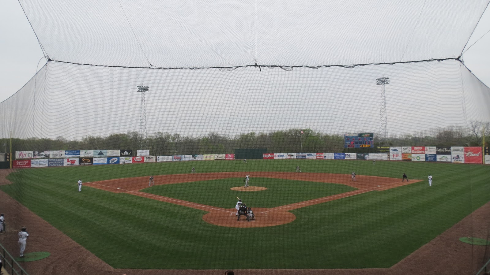 Diamond Visits: Community Field - Burlington, Iowa- Burlington Bees