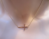 The latest Christian fad- Is wearing a sideways (horizontal) cross good ...