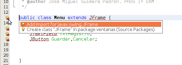 TutorialesJosem: Como Crear Ventana Java manualmente facilmente y sin layouts con Control de ...
