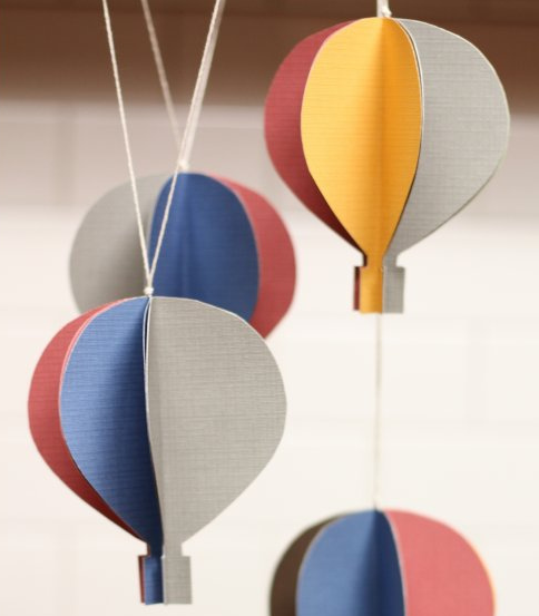 InCircle Interiors: Hot Air Balloon Mobile