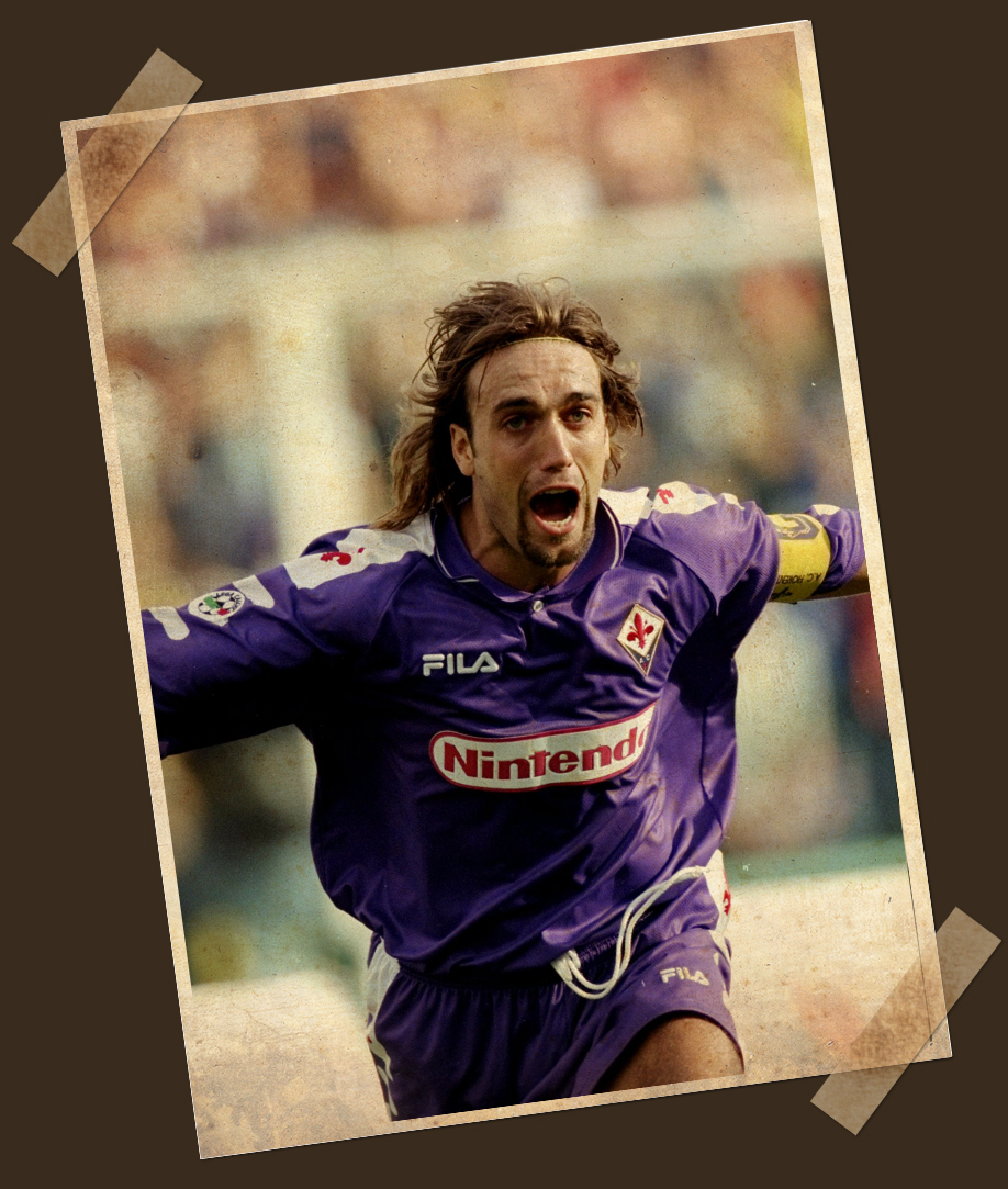 Anticuar10: Camiseta RETRO Gabriel Omar Batistuta - Fiorentina 1998 ...