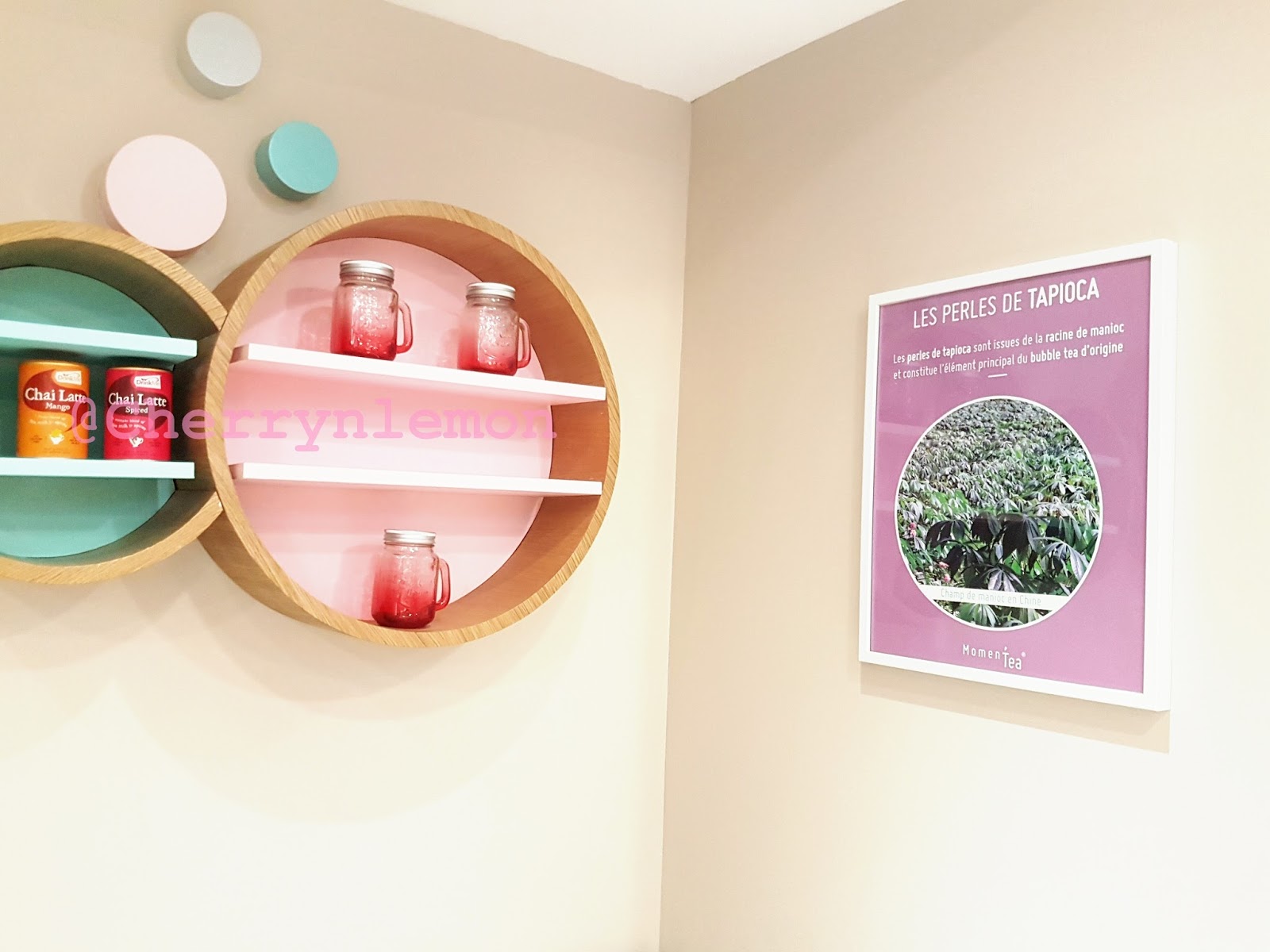 Cherry & Lemon: Momen'Tea - Nouveau Bubble Tea Bar à Châtelet - Paris