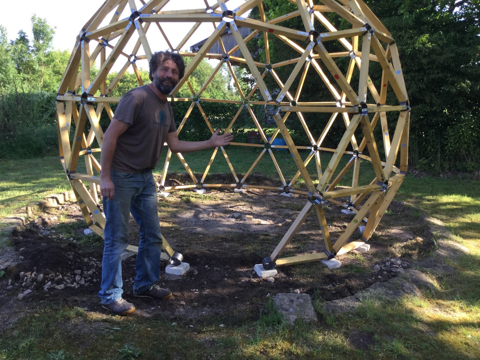 Dôme géodésique calculator