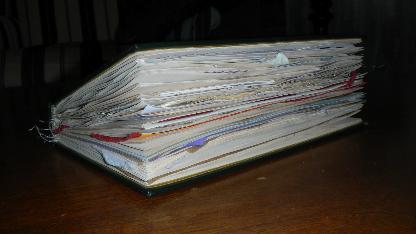 simply, katie: An Old Book Transformed into a Scrapbooking Journal