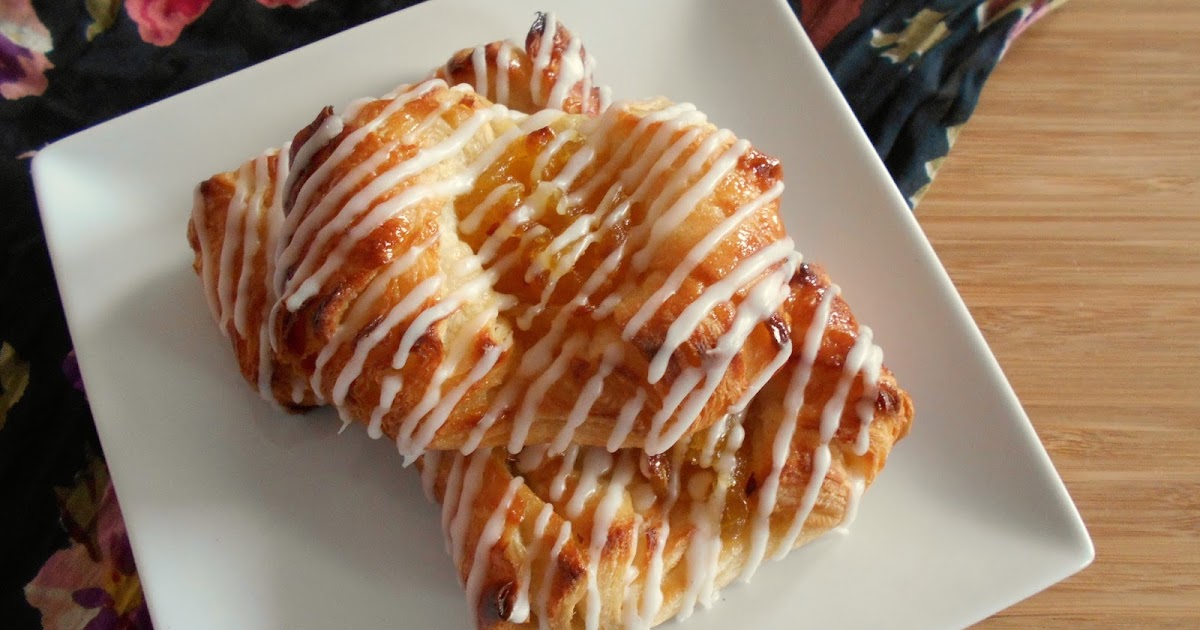 Pineapple Jam Danish Scrolls