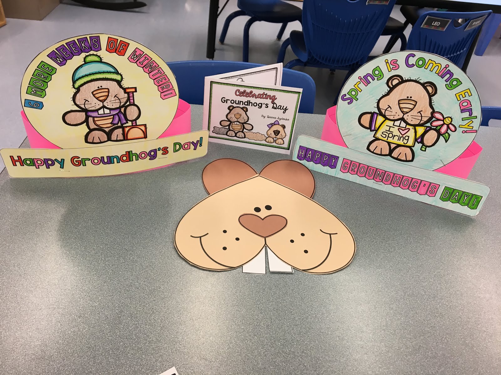 A Classroom On Cloud Nine: Up and At Em! A {Groundhog's Day} Pack!