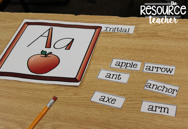 The Resource Teacher: Incorporating Language Arts into Independent Centers