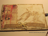 "Manos Creativas de Kaita": Mini álbum hojas de 12" x 12"