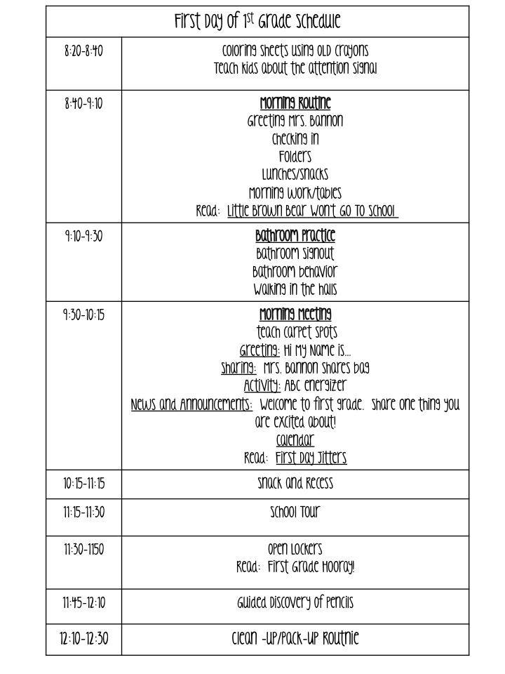 Teacher Mom: Dear Future Teacher...What Do I Do On the 1st Day of School???