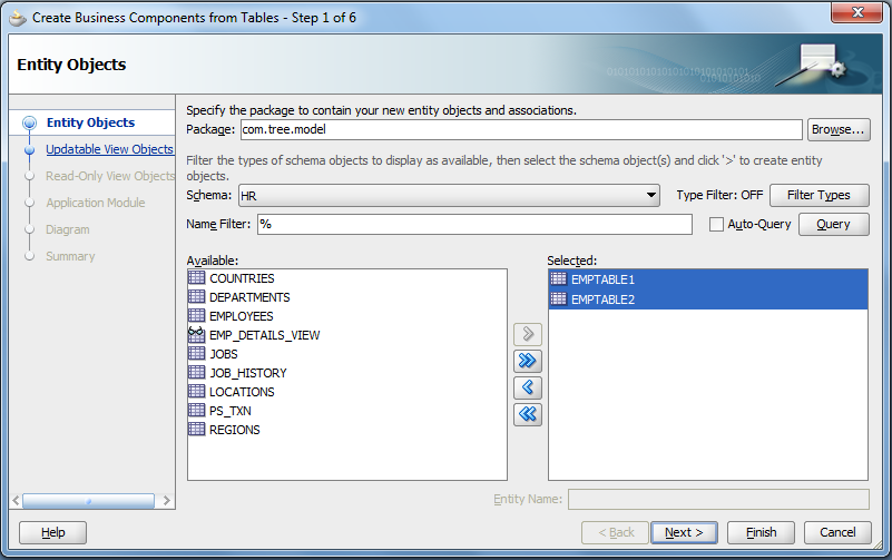 Learning SOA: Drag and Drop feature in ADF table-Reorder single rows values in a table