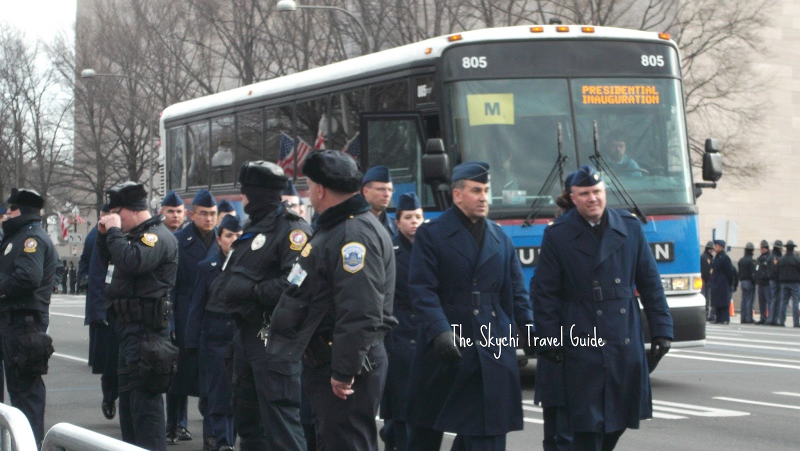 Presidential Inauguration Bus