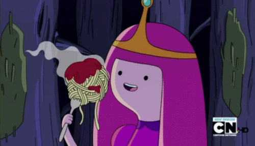 BLOG DE HORA DE AVENTURA : Gifsitos de la Princesa chicle y Marceline