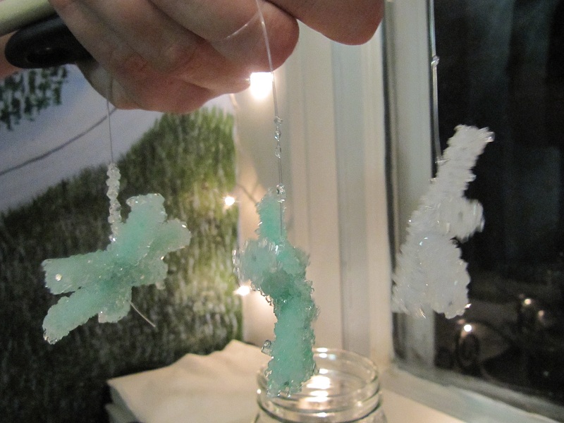 Winter Snowflakes in the Kitchen