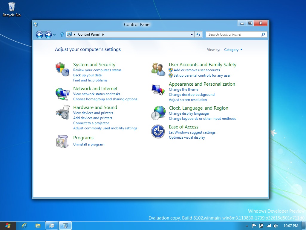 My Tech Sharing: Windows 8 Client - Switching to Desktop Mode