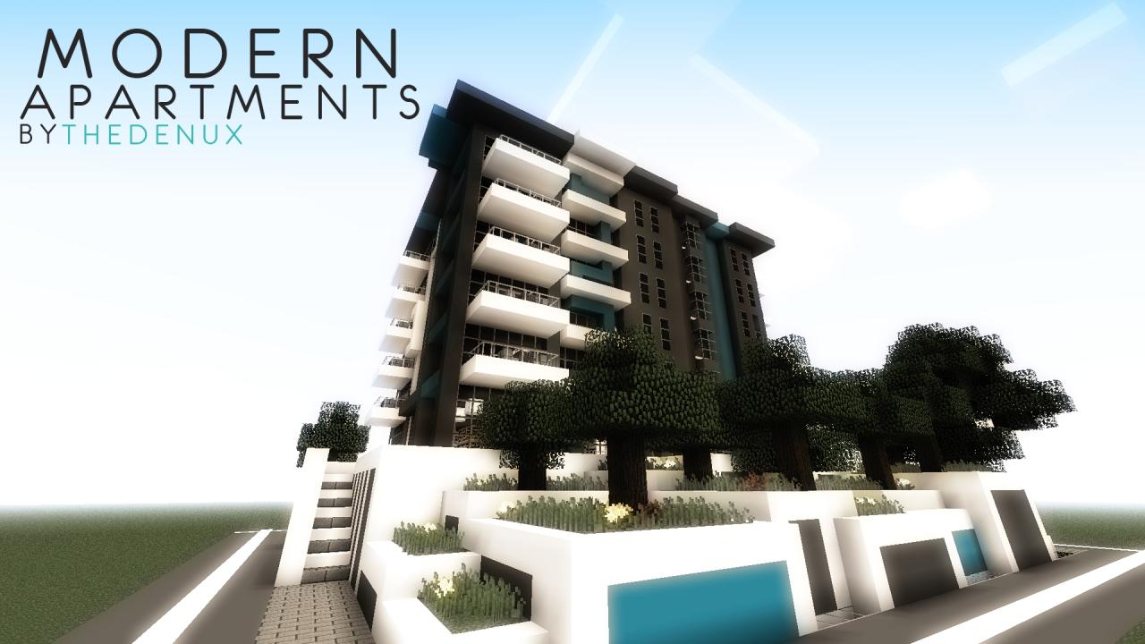 Construction Minecraft : Appartements modernes :: MineNews