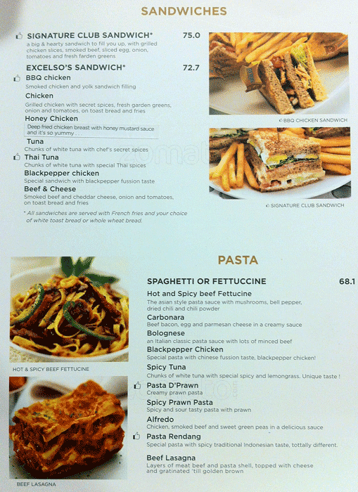 Harga Menu Excelso Coffee Lengkap Pesan Antar Terbaru 2017