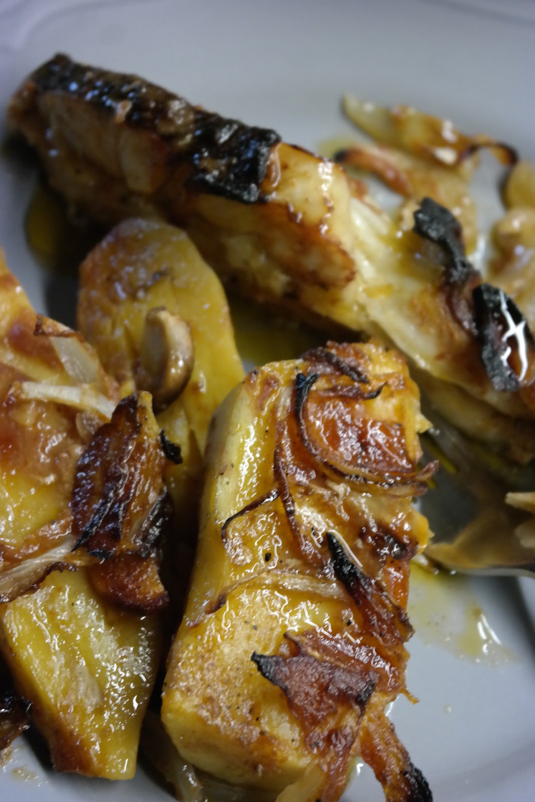 COZINHAR COM OS ANJOS: PEIXE GALO ASSADO NO FORNO