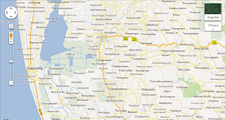 Houseboat Kerala Tourism: About Alleppey, Map and Destinations