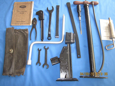The Model A Ford, Henry and That Era: Model A Ford Tool Kit Early 1928