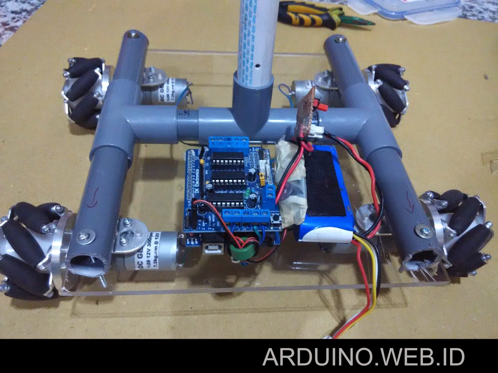 Belajar Arduino untuk Mengerakan Roda Mecanum - Pedoman Pendidikan