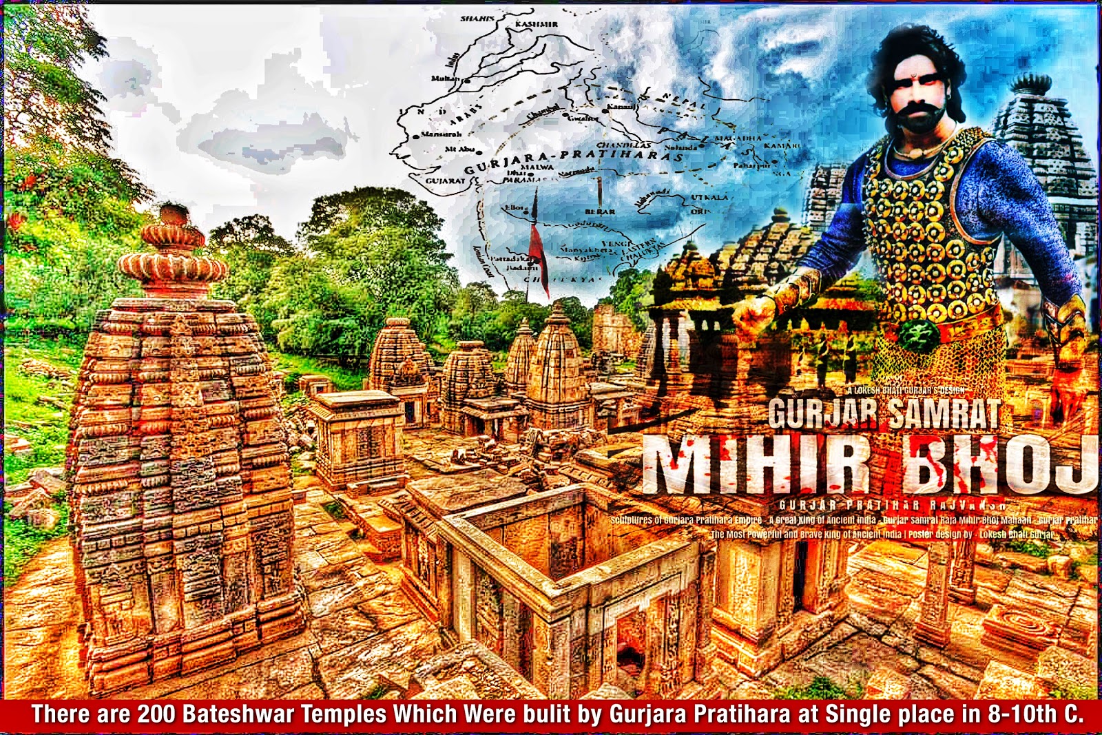 वीर गुर्जर इतिहास / Veer Gurjar History: गुर्जर प्रतिहार शैली के ...