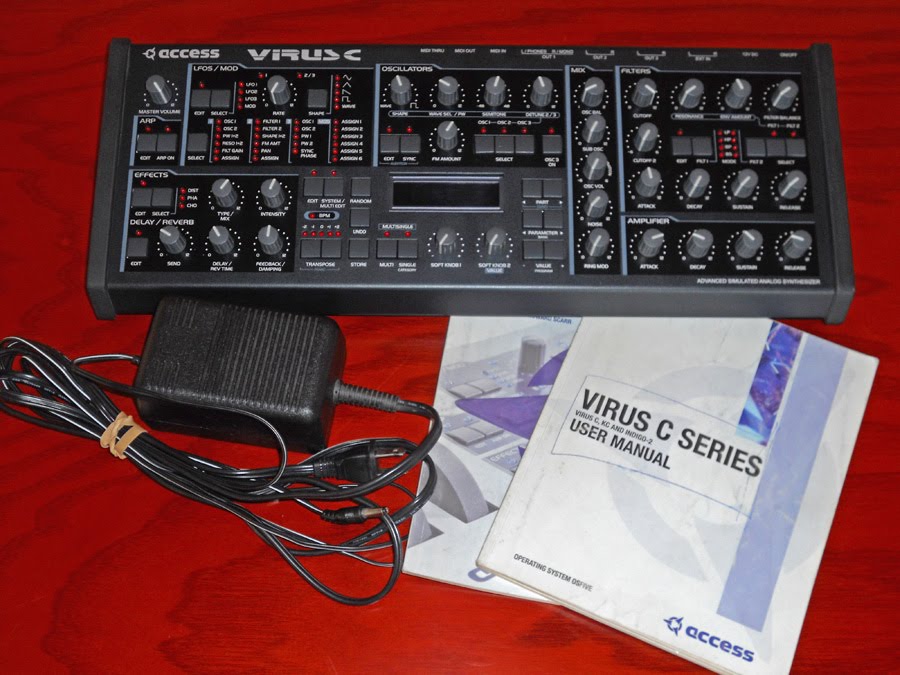 MATRIXSYNTH: Access Virus C Desktop Synthesizer