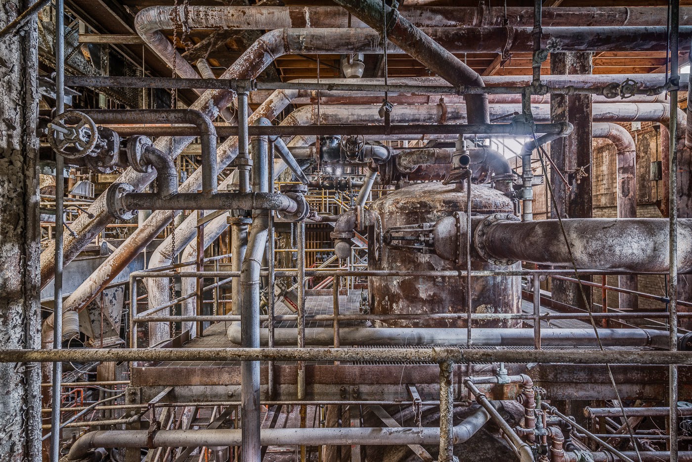 Deserted Places: Inside the abandoned Domino Sugar Refinery in New York
