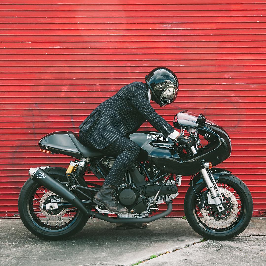 The Suited Racer - RocketGarage - Cafe Racer Magazine