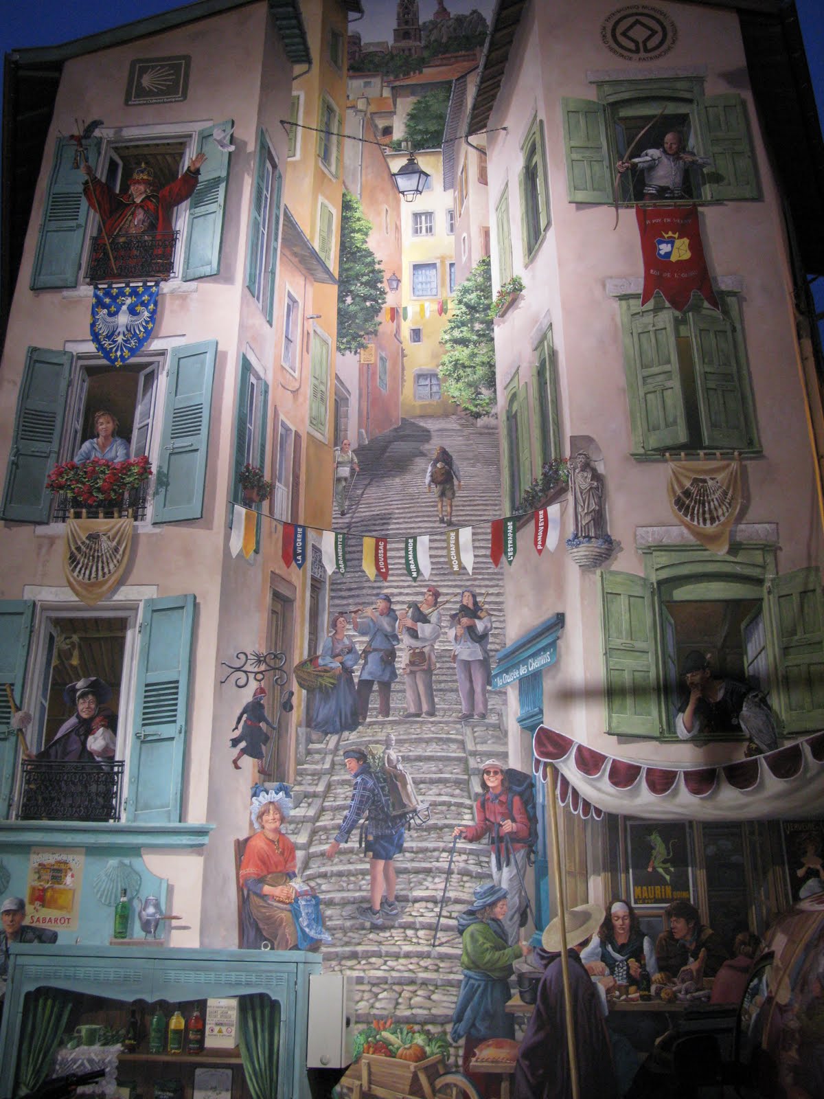 LA VIA PODIENSIS: (2) Lyon, Le Puy en Velay, campamentos base