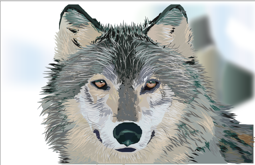 CG-S12-JTORRES: WEEK 8- TRACE DRAWING: Wolf Variations