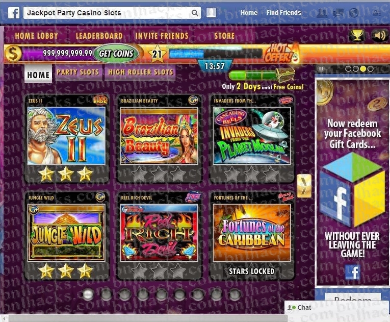 Jackpot Party Casino Slots Hacking Tool