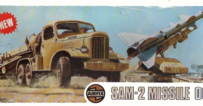 Alien Explorations: Alien: Numerous Airfix "SAM 2 Missile" set