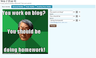 Good Thinking: Making a Meme Using Meme Builder