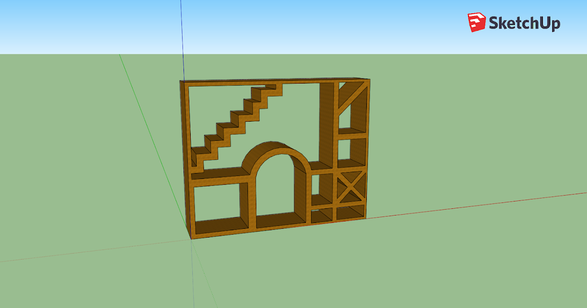 SKETCHUP: práctica 12