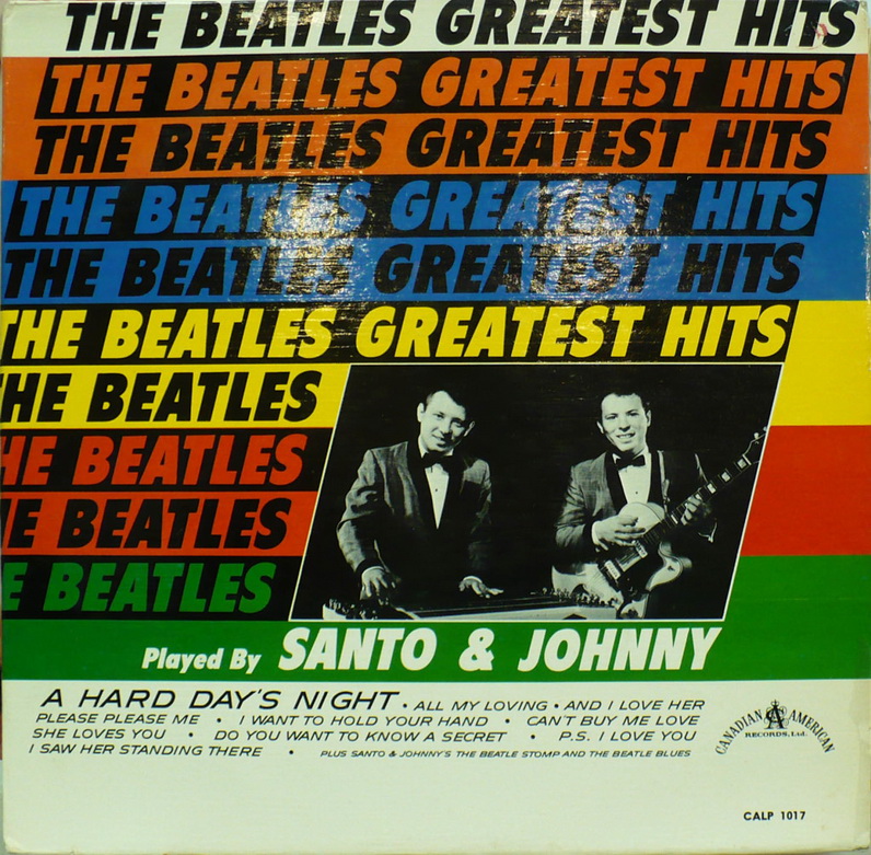 ENTRE MUSICA: SANTO & JOHNNY - The Beatles Greatest Hits (1964)