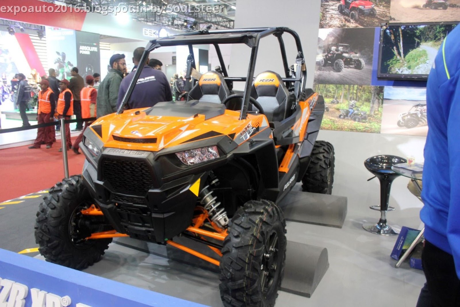 Auto Expo 2016 by SouLSteer: Polaris Sportsman 110 EFI and RZR ATVs on ...