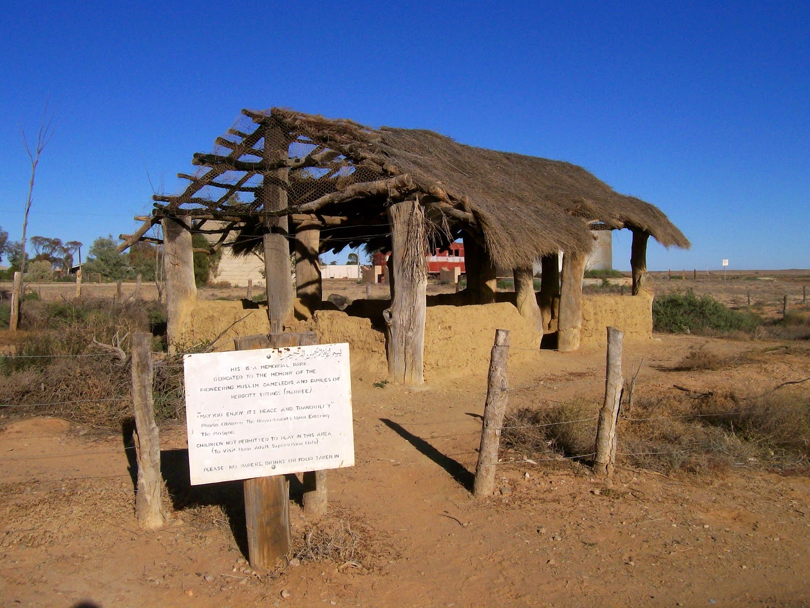 ADELAIDE DAILY PHOTO: Marree was once named Herrgott Springs