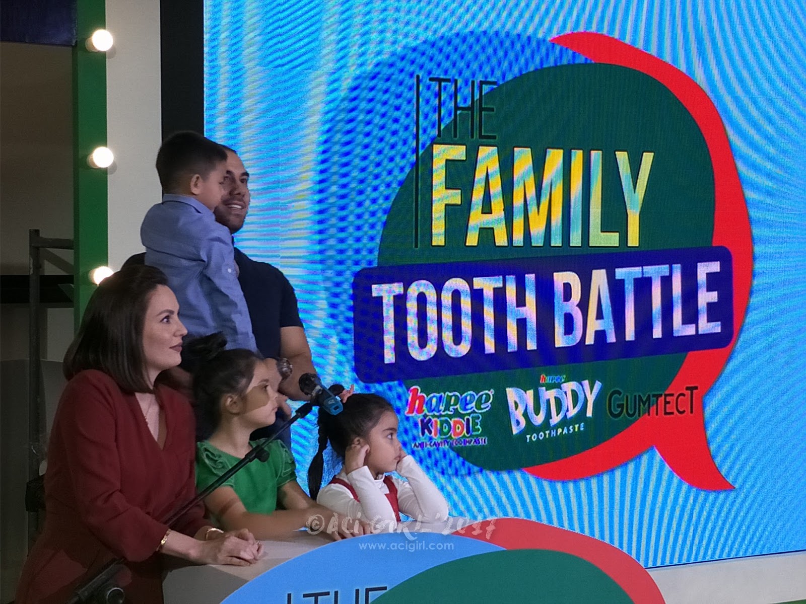 Team Kramer smiles for Hapee Kiddie, Hapee Buddy, and Gumtect | Aci Girl