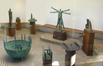 Los Bronces Inquietos de Mario Irarrázabal