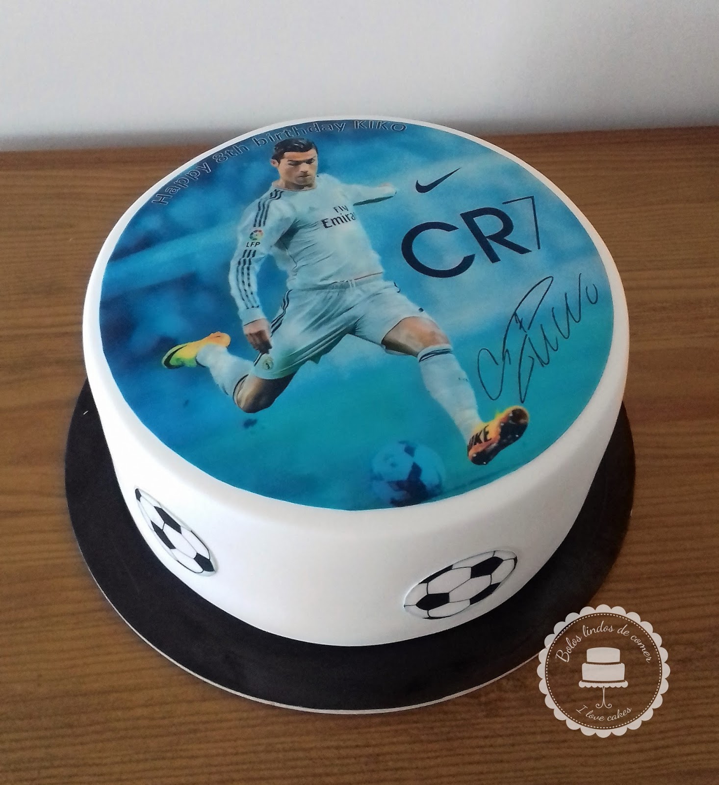 Bolos lindos de comer: Bolo CR7/ CR7 cake
