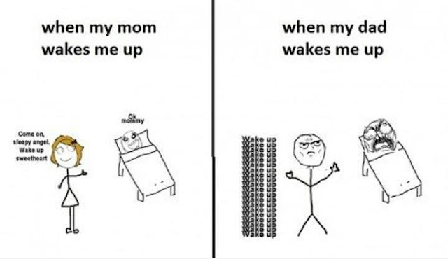 When My Dad Wakes Me Up O