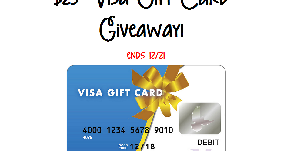 Love, Mrs. Mommy: $25 Visa Gift Card Giveaway!