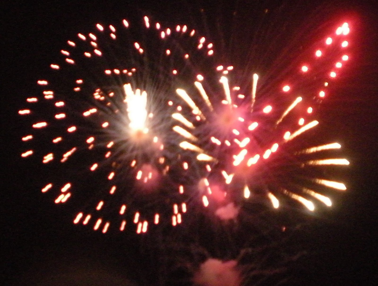 mancunian wave: New Year's Eve fireworks