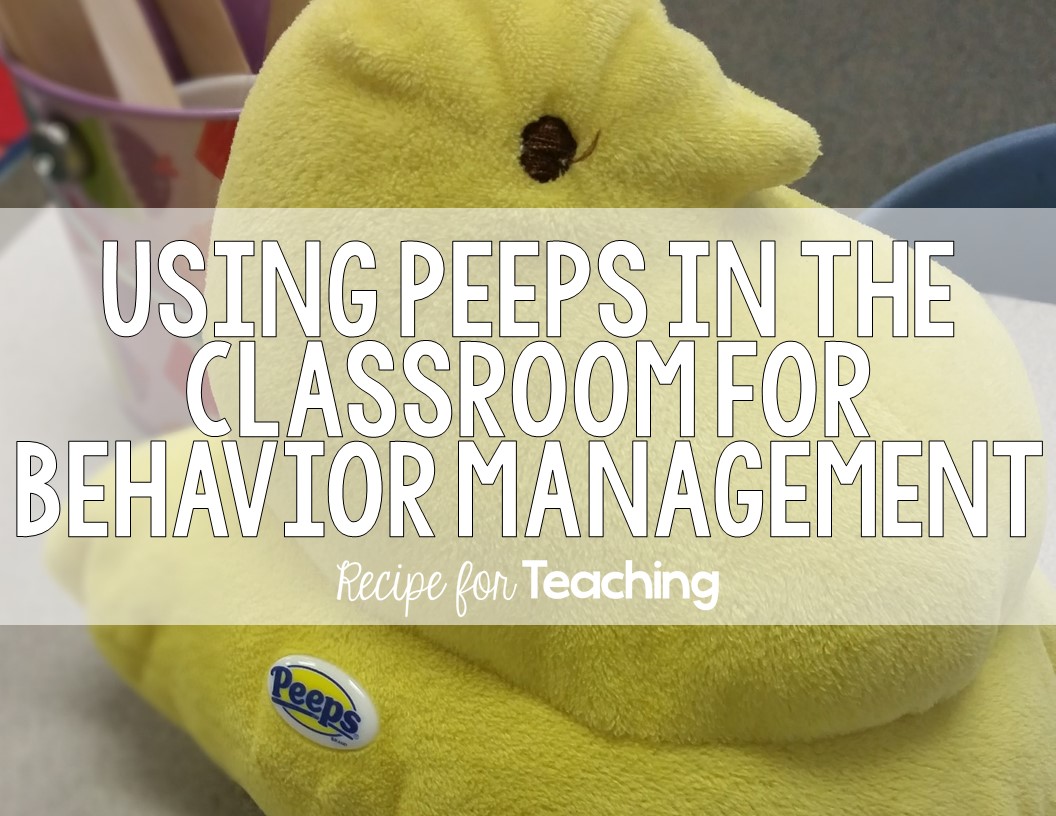 Using PEEPS for Behavior Management - Recipe for Teaching